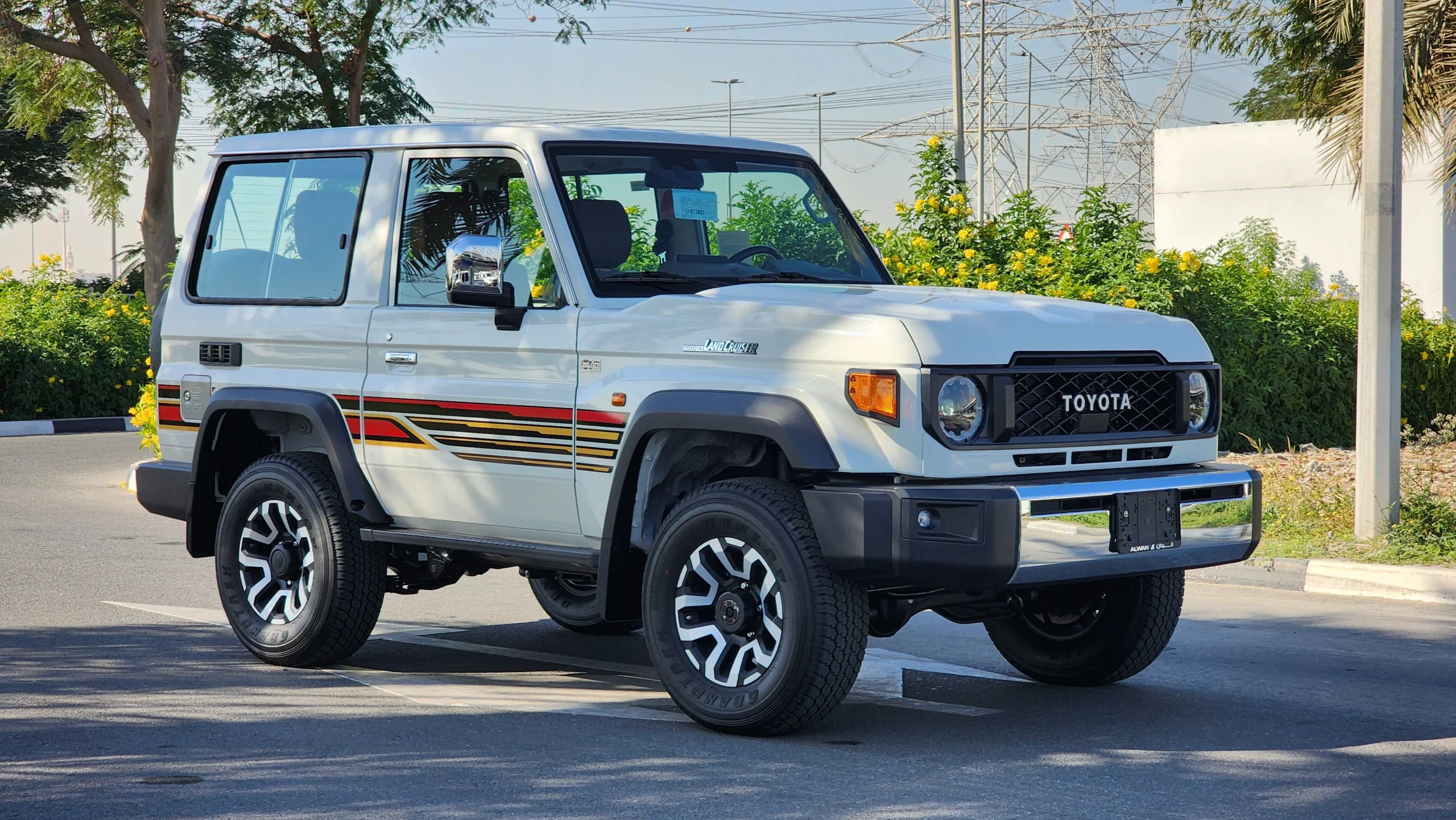 Toyota LC70 LX 40th Anniversary (White) for Sale | Alwan